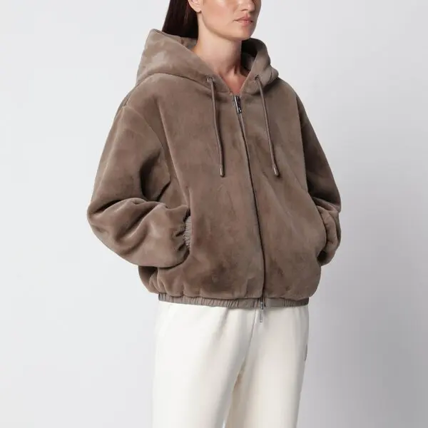 Moose Knuckles Grey Eaton Bunny Reversible Jacket