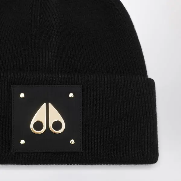 Moose Knuckles Gold Series Icon Wool Beanie