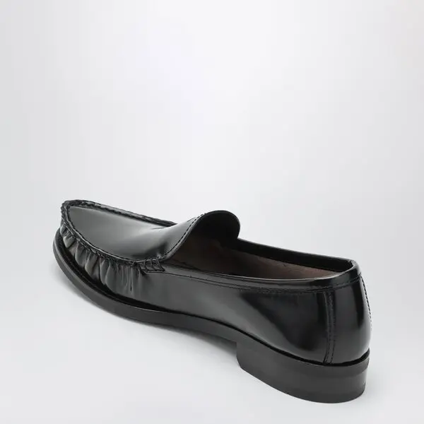 Prada Brushed Leather Loafers