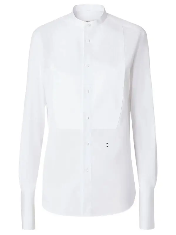 Fendi Camicia Slim Fit In Popeline