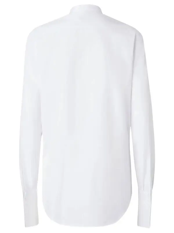 Fendi Camicia Slim Fit In Popeline