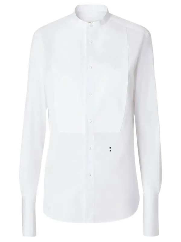 Fendi Camicia Slim Fit In Popeline