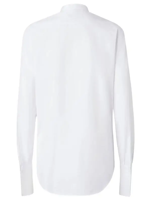 Fendi Camicia Slim Fit In Popeline