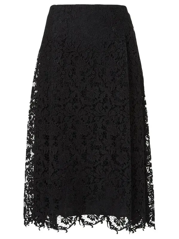 Fendi Gonna In Pizzo Macram