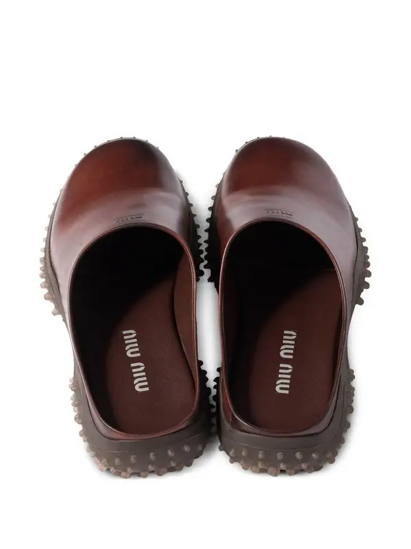 Miu Miu Sabot In Pelle