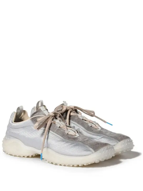 Miu Miu Nylon And Suede Sneakers
