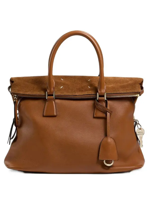MAISON MARGIELA Borsa 5ac Soft Medium - Brown