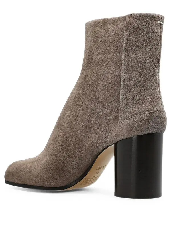 MAISON MARGIELA Stivaletti Tabi 80 In Pelle Scamosciata - Gray