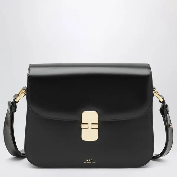 A.p.c. Grace Leather Bag - Black