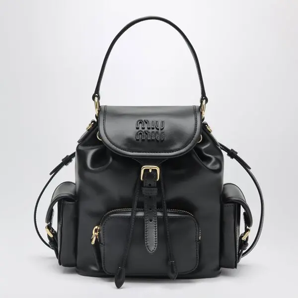 Miu Miu Medium Backpack In Leather
