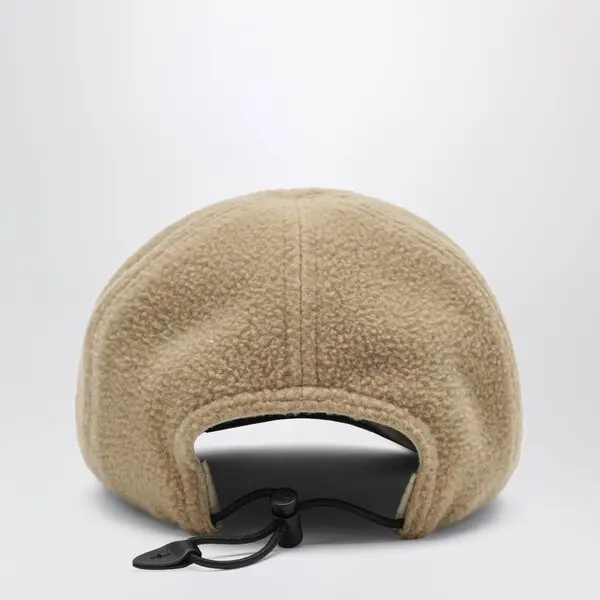 Miu Miu Camel Fleece Baseball Hat - Cream