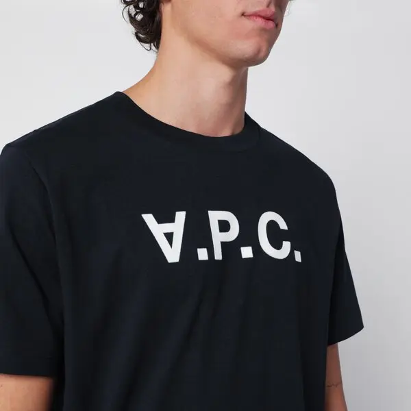 A.p.c. Standard Grand Navy Cotton T-shirt
