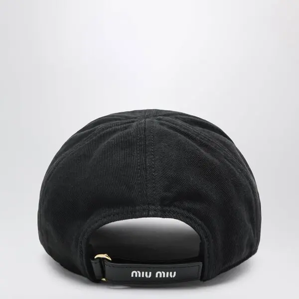 Miu Miu Cotton Baseball Cap