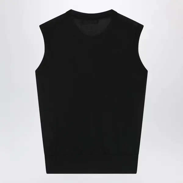 Dolce & Gabbana Cashmere And Silk Top - Black