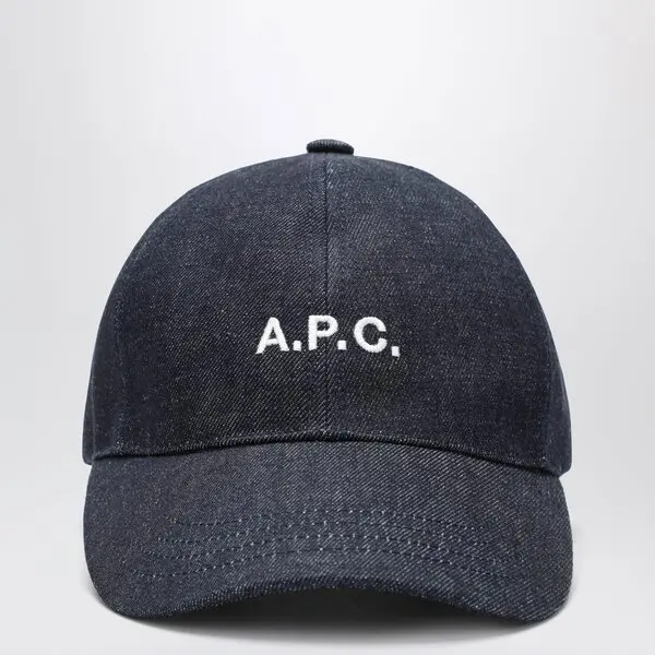 A.p.c. Charlie Indigo Cotton Baseball Cap