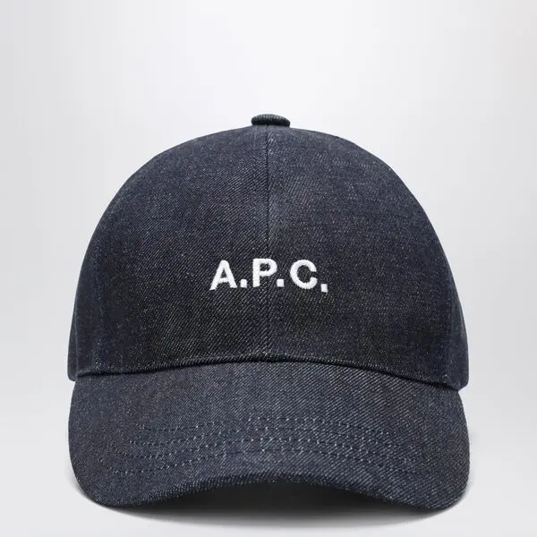 A.p.c. Charlie Indigo Cotton Baseball Cap - Blue