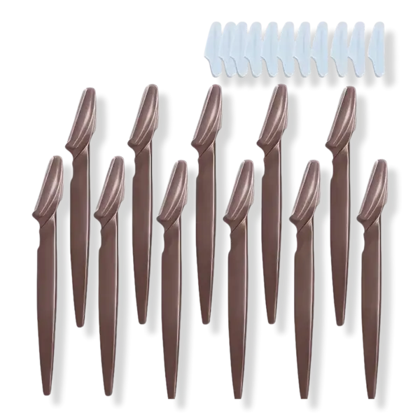 COSMOGLO 24-piece Precision Dermaplane Razor Set