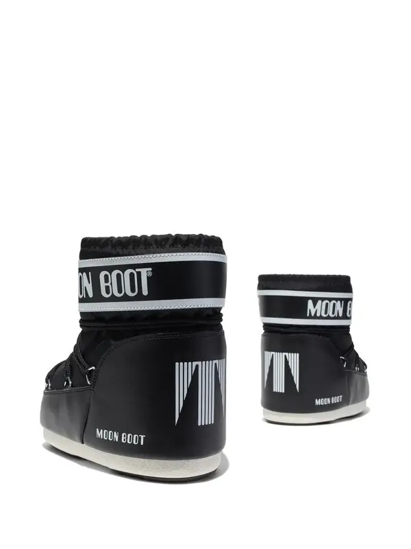Moon Boot Stivali Icon Low In Nylon - Black
