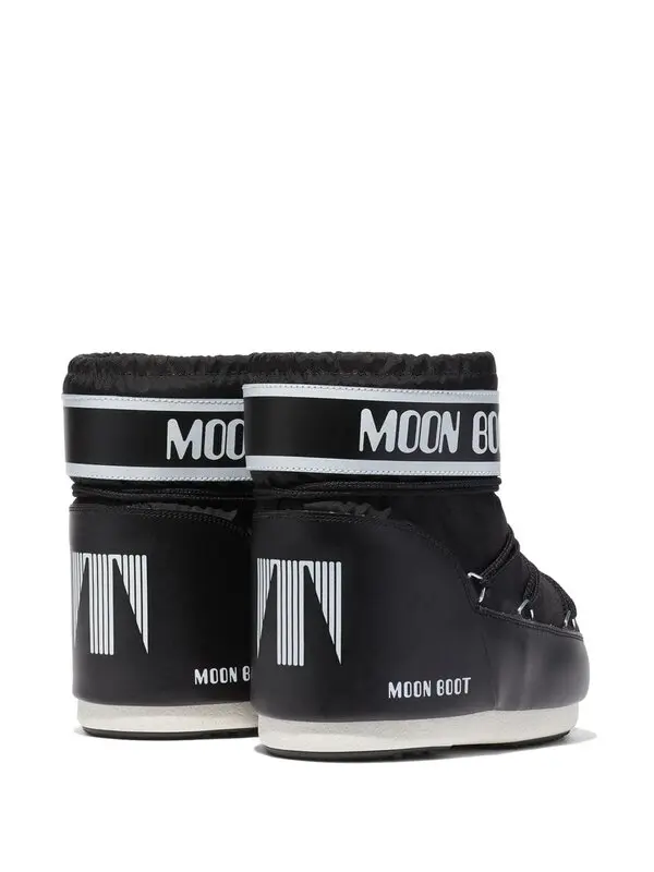 Moon Boot Stivali Icon Low In Nylon - Black