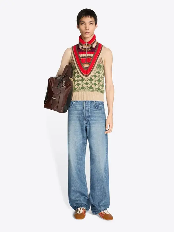 Dries Van Noten Jeans Peyter A Gamba Dritta - Blue