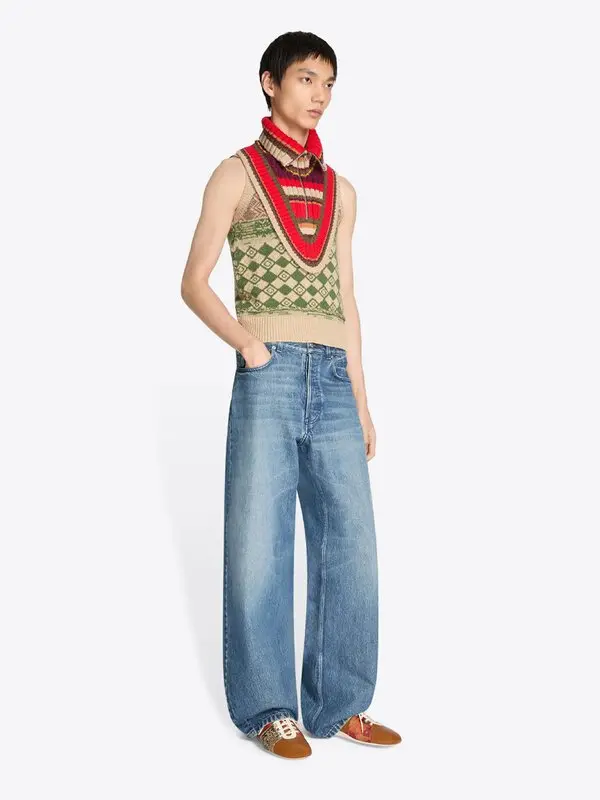 Dries Van Noten Jeans Peyter A Gamba Dritta - Blue