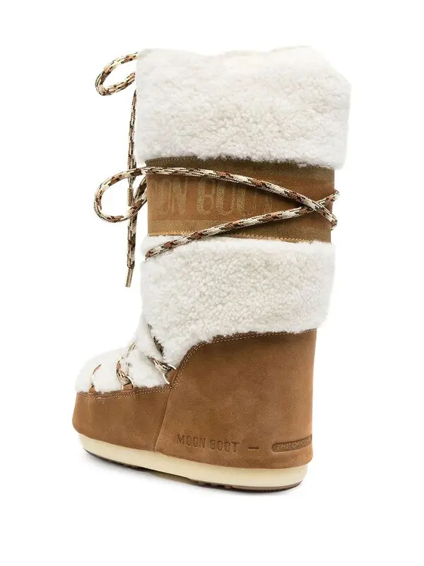 Moon Boot Stivali Lab69 Icon In Shearling