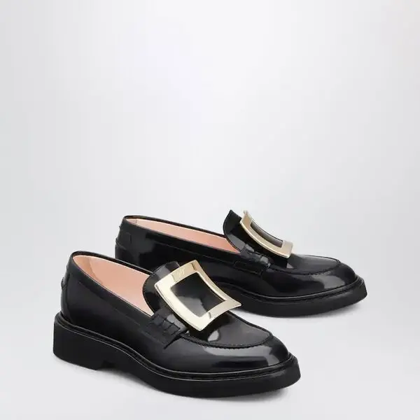 ROGER VIVIER Viv' Rangers Loafers In Leather