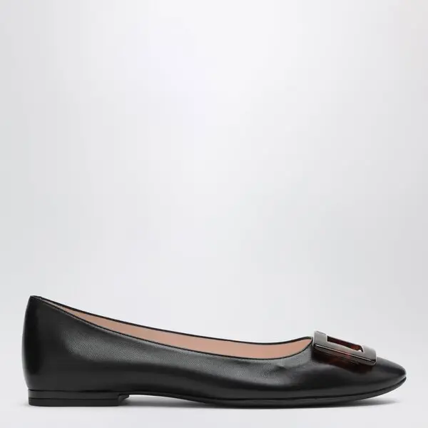 ROGER VIVIER U Look Ballet Flats In Leather