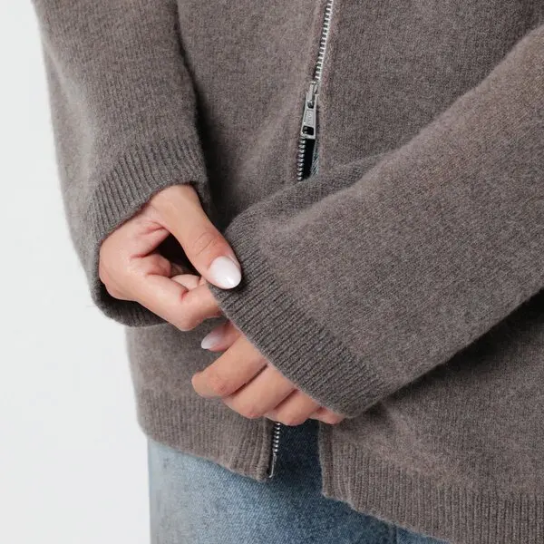 Our Legacy Brown Dash Cardigan In Merino Wool