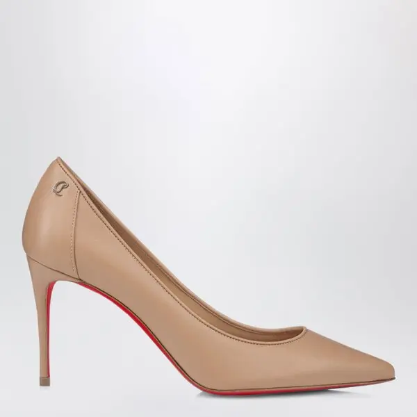 CHRISTIAN LOUBOUTIN Sporty Kate Pumps In Lamb Nappa Leather Blush - Pink