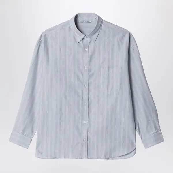Acne Studios Striped Button-up Grey - Gray