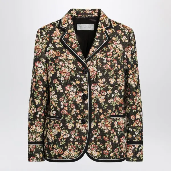 Dries Van Noten Floral Gobelin Blazer