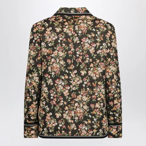 Dries Van Noten Floral Gobelin Blazer