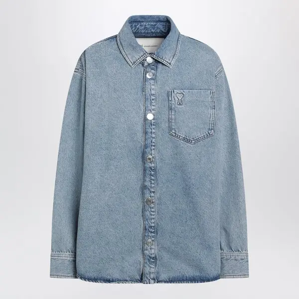 AMI Paris De Cå“ur Overshirt In Cotton