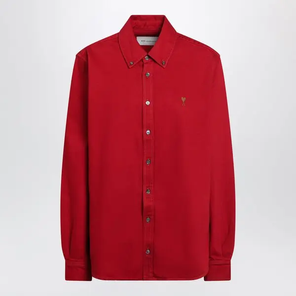 AMI Paris De Cå“ur Ruby Cotton Shirt