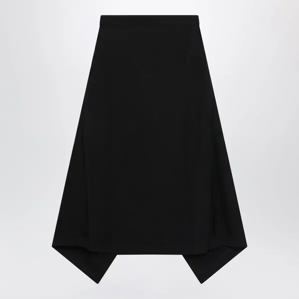 LEMAIRE Merino Wool Blend Midi Skirt