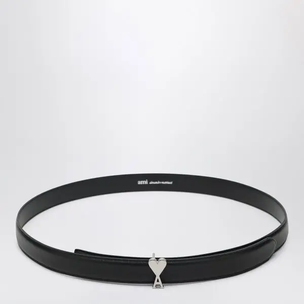 AMI Paris De Cå“ur Belt In Calfskin