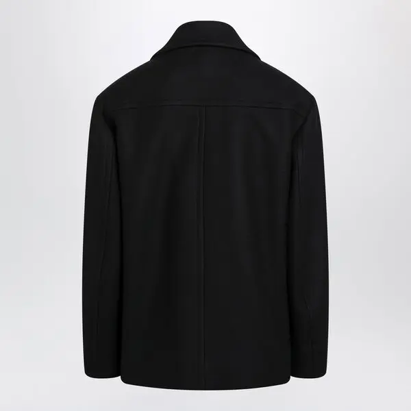 Dries Van Noten Wool Blend Coat - Black