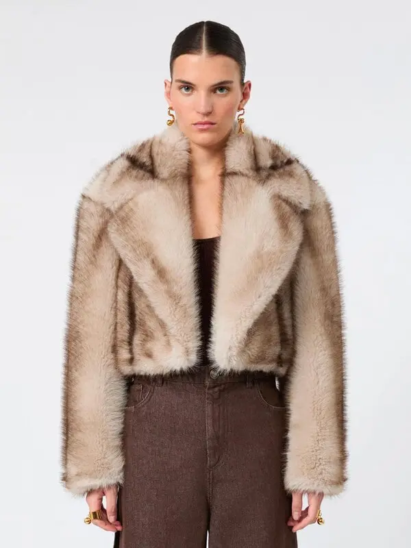 Sportmax Giacca Ecofur - Gray