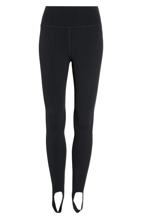Splits59 River High Waist Airweight Stirrup Leggings - Black/creme