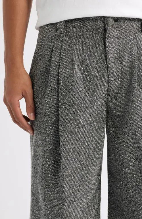 KROST Triple Pleat Wide Leg Pants