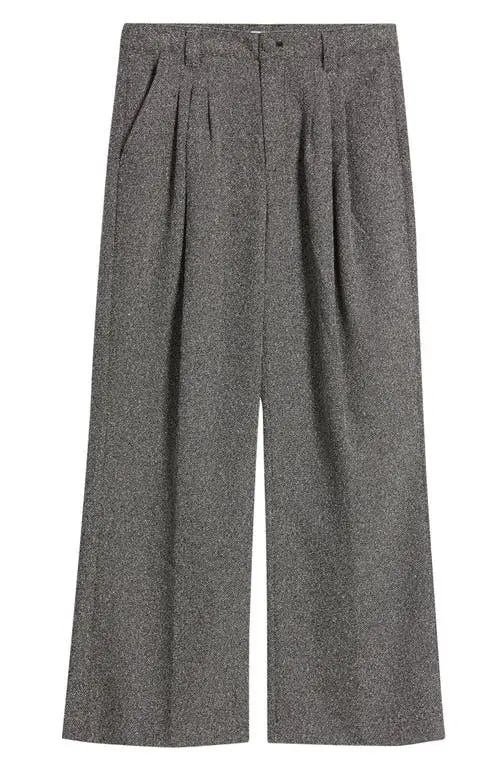 KROST Triple Pleat Wide Leg Pants