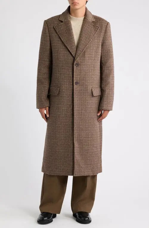KROST Check Cotton & Wool Coat