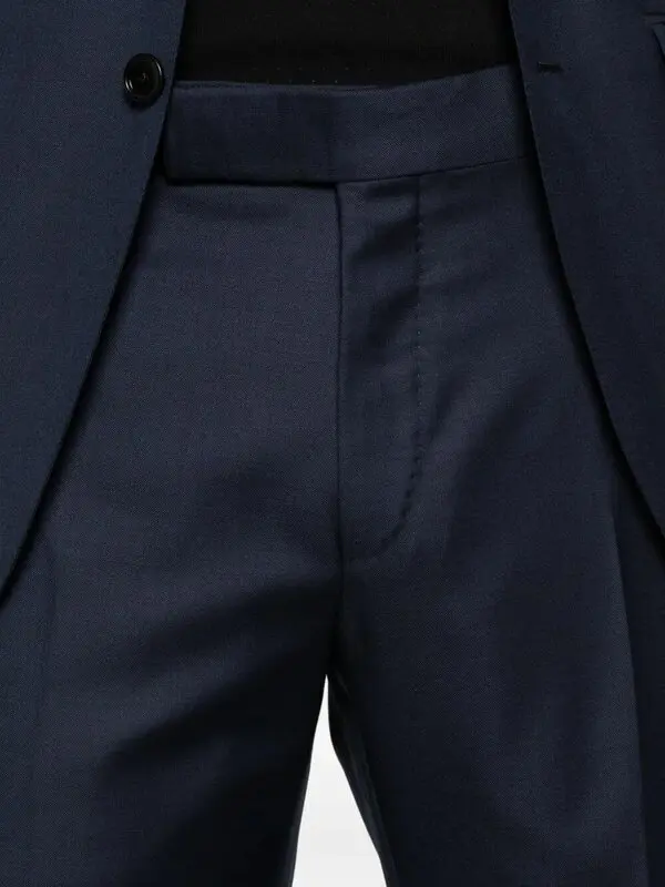 TOM FORD Shelton Single-breasted Wool Suit - Blue