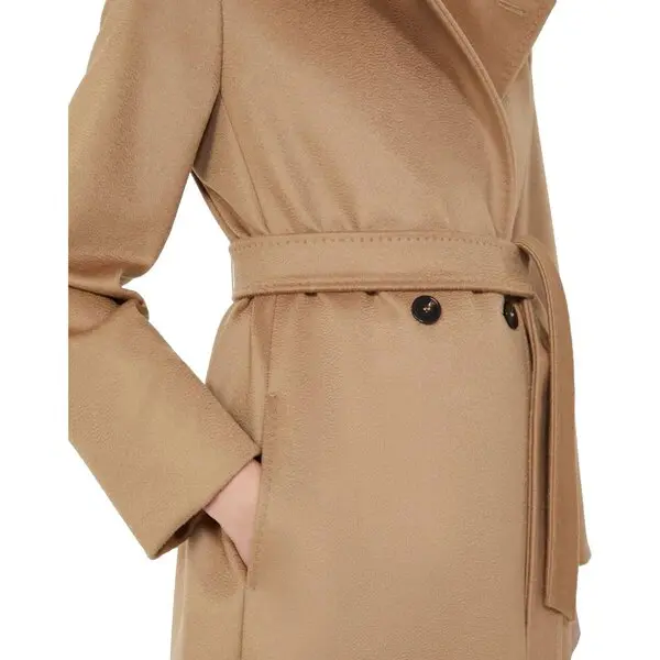 Max Mara Bcollag Wool Coat - Brown