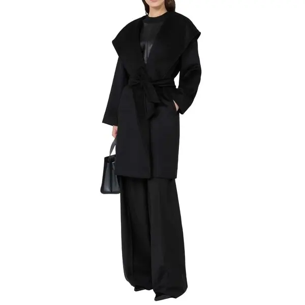 Max Mara Newmang Coat - Black