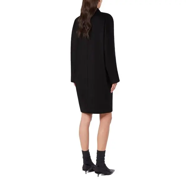 Max Mara Mastro Wool Coat - Black