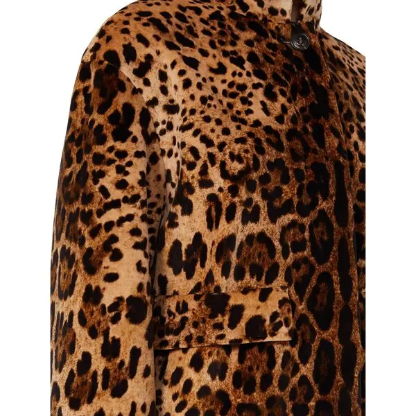Max Mara Edro Leopard Jacket