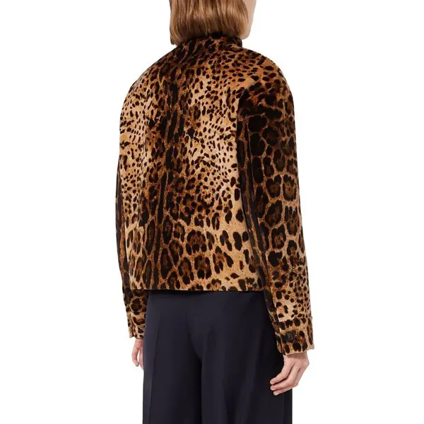 Max Mara Edro Leopard Jacket