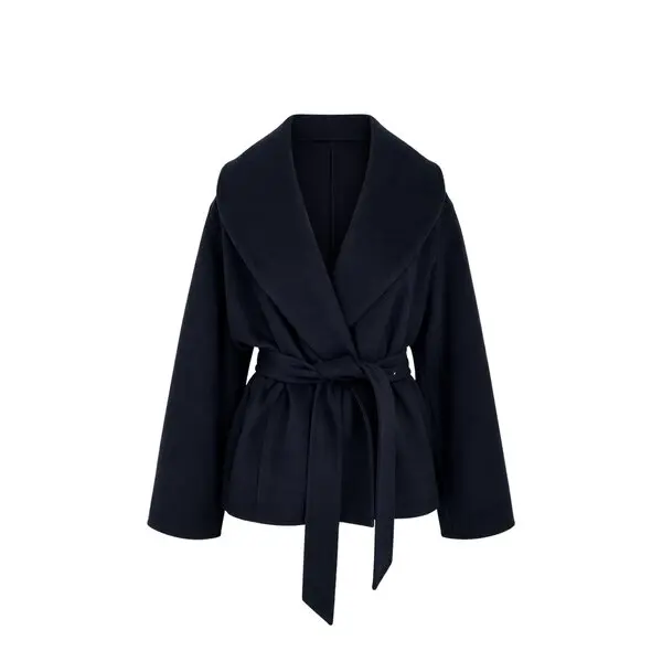 Max Mara Abissi Wool Jacket - Blue